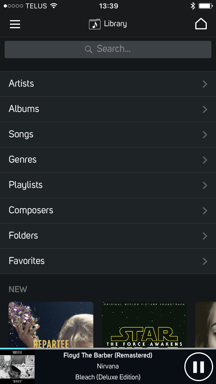 How do I browse or sort songs and albums in the BluOS Controller App? – The Bluesound Support Crew