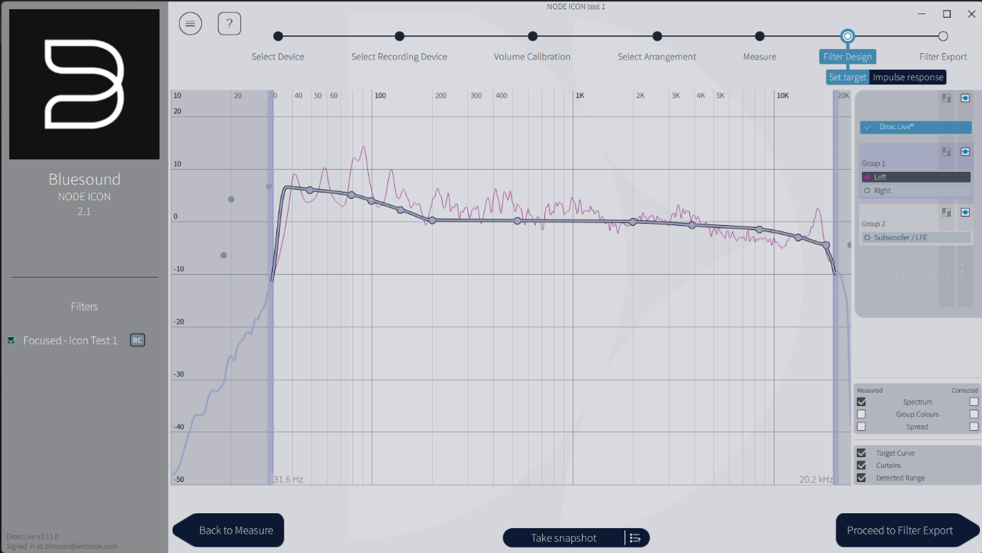 How to Perform Dirac Live Calibration on Bluesound Players – The ...
